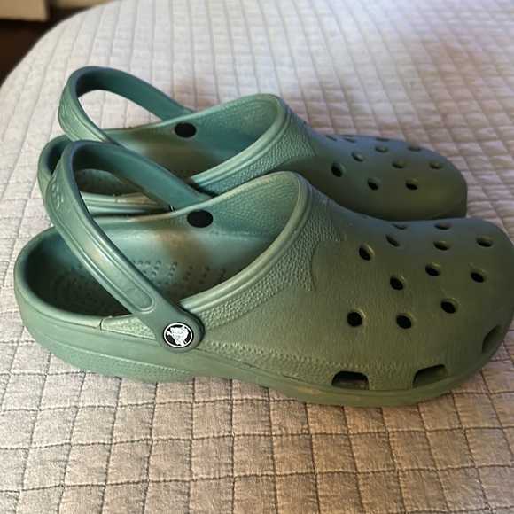 CROCS | Shoes | Crocs Green Clogs | Poshmark